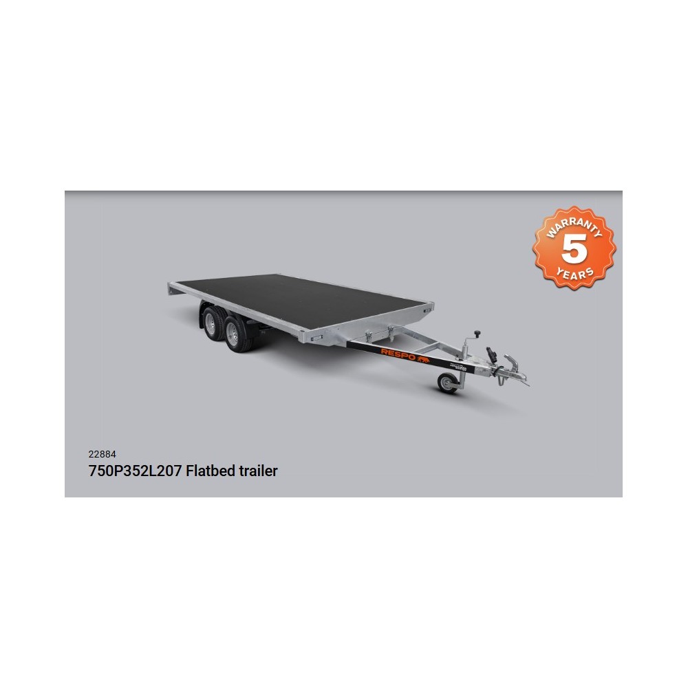 Priekaba RESPO 750P352L207 ( Platforma )